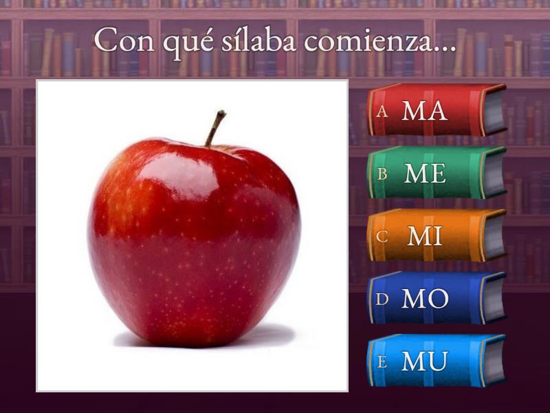 Consonante M: ¿con qué sílaba comienza? - Quiz