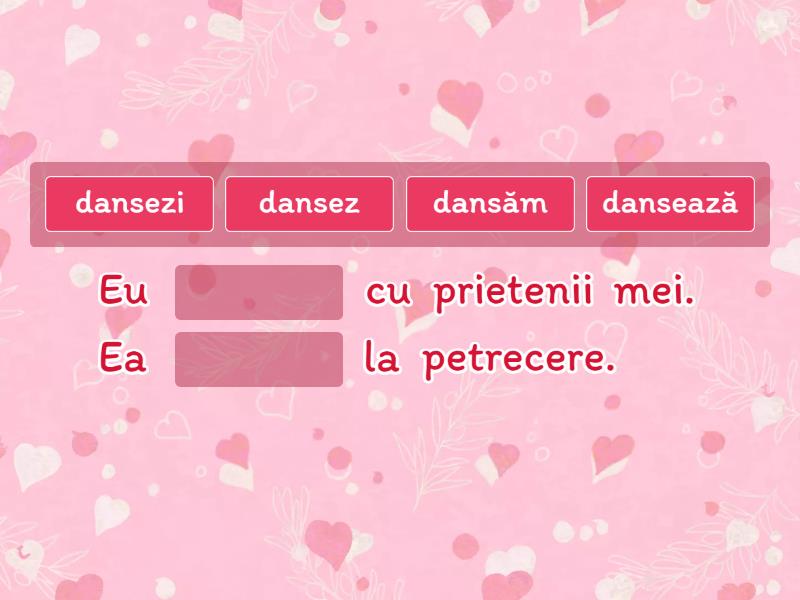 Verbele (-ez) - Complete the sentence