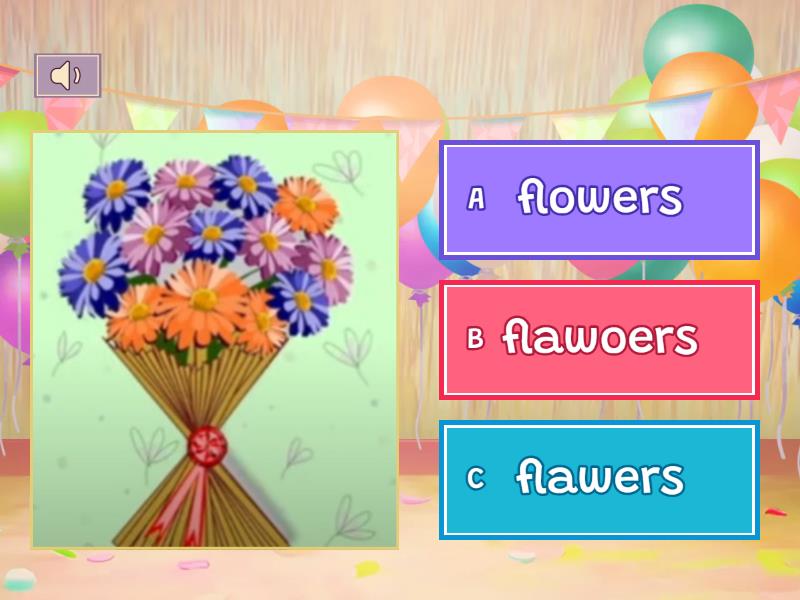 Mother's day vocabulary - Quiz