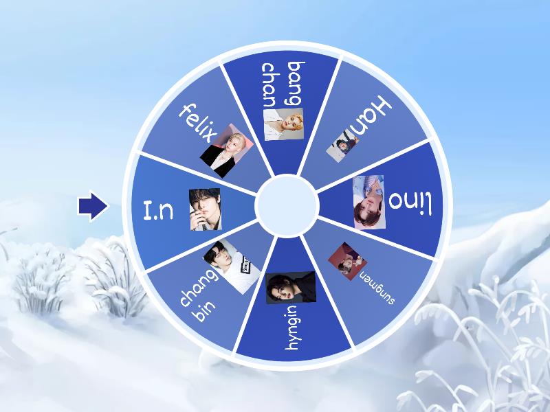 Your husband from stray kids - Spin the wheel
