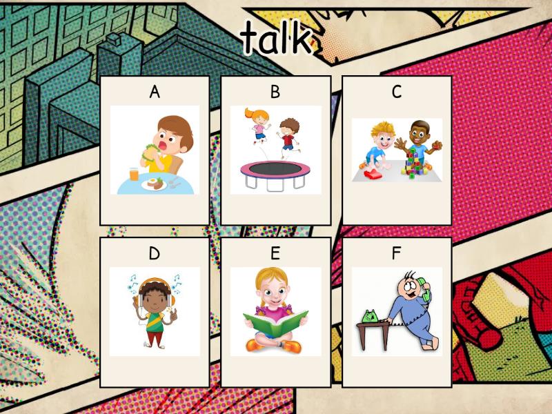 Mess games: Verbs 1 - Quiz