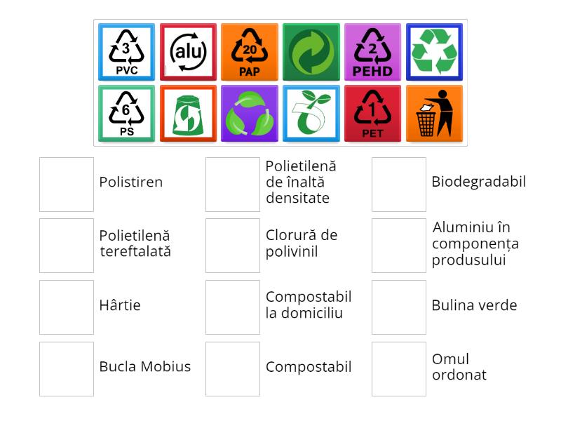 AMBALAJE ECOLOGICE - Sistem de marcare - Match up