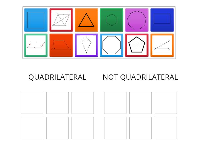 QUADRILATERAL OR NOT - Group sort