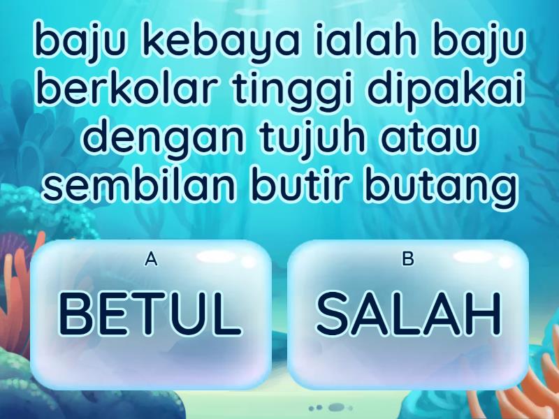 BETUL ATAU SALAH ?!!! - Quiz