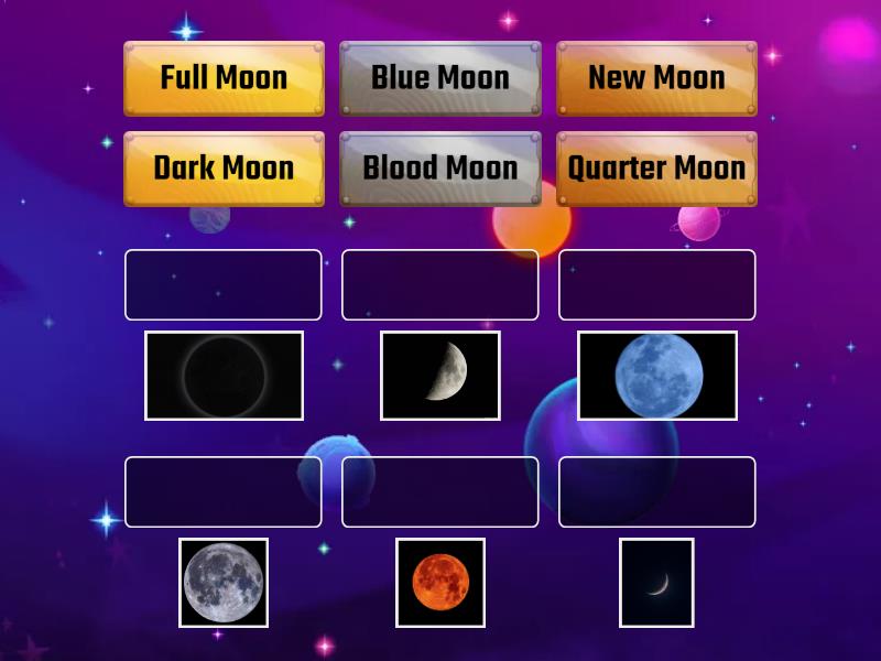 Moon types - Match up
