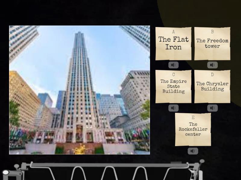 NYC famous skyscrapers - Quiz