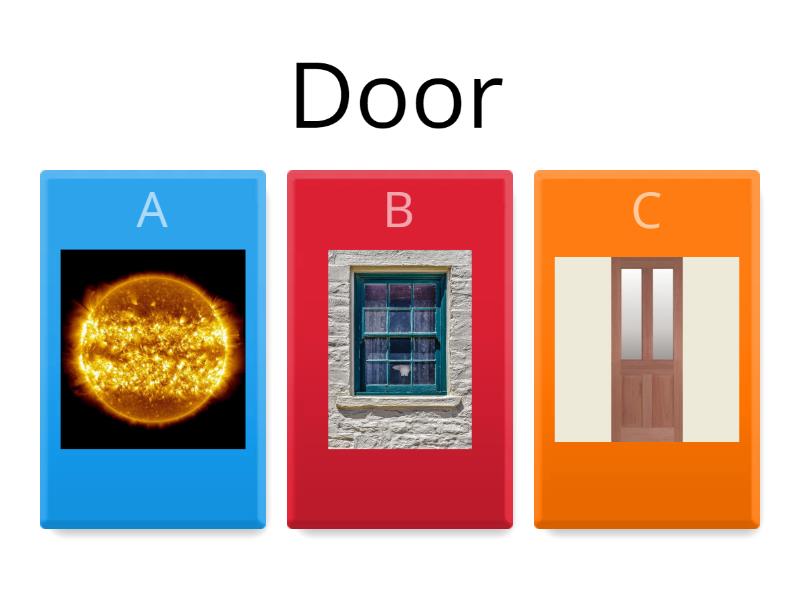 Read the word and choose The right picture - Quiz