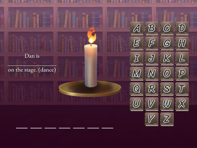 Inflectional Endings -ing or -ed spell - Hangman