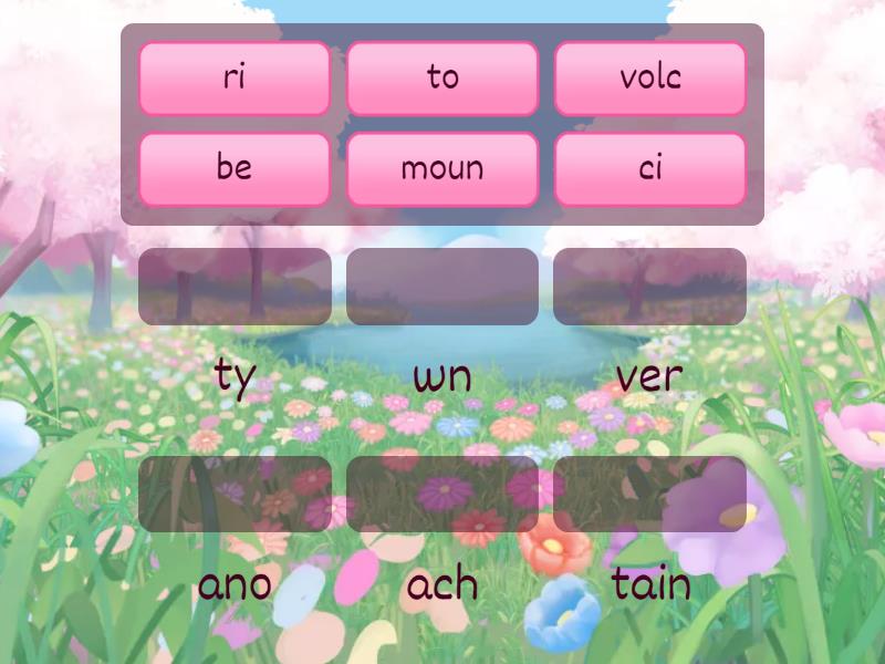 Go getter 2 unit 4.1 Geographical features - Match up
