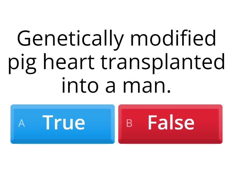 True or False (Science) - Quiz