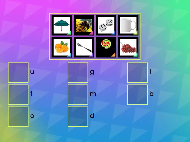 Cartoonito Phonics 3 - Match up