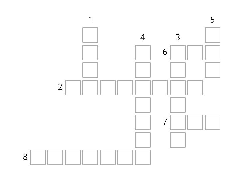 Memory - Crossword