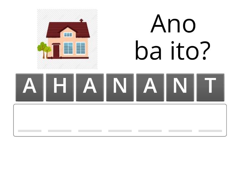 Guess the picture - Anagram