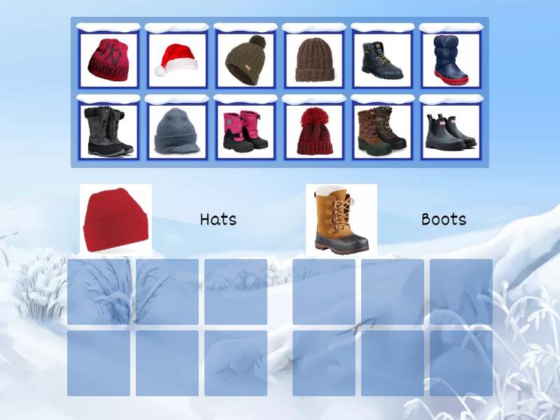 Winter sorting! - Group sort