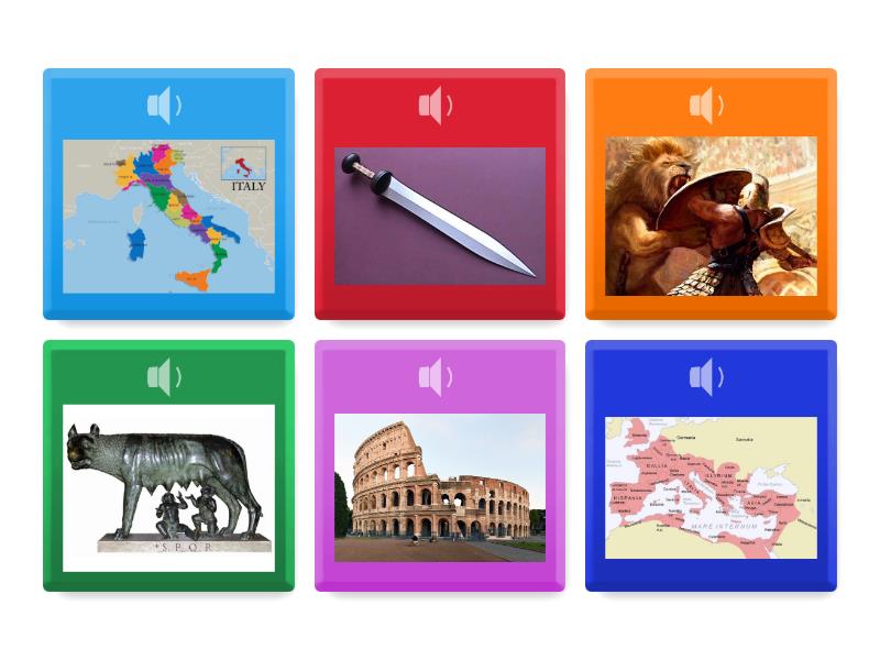 IMPERIO ROMANO 2 - Fichas giratorias