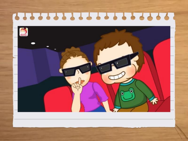 Let's see and say! - Flash cards