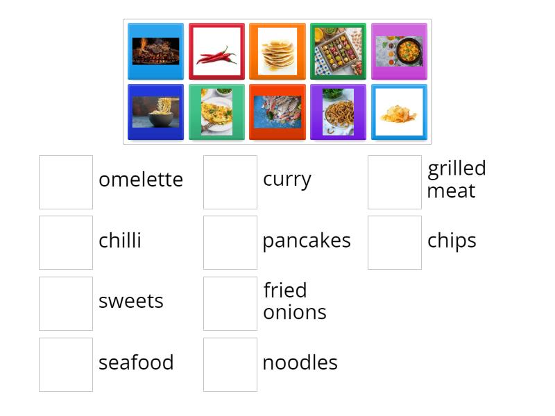 Food - Match up
