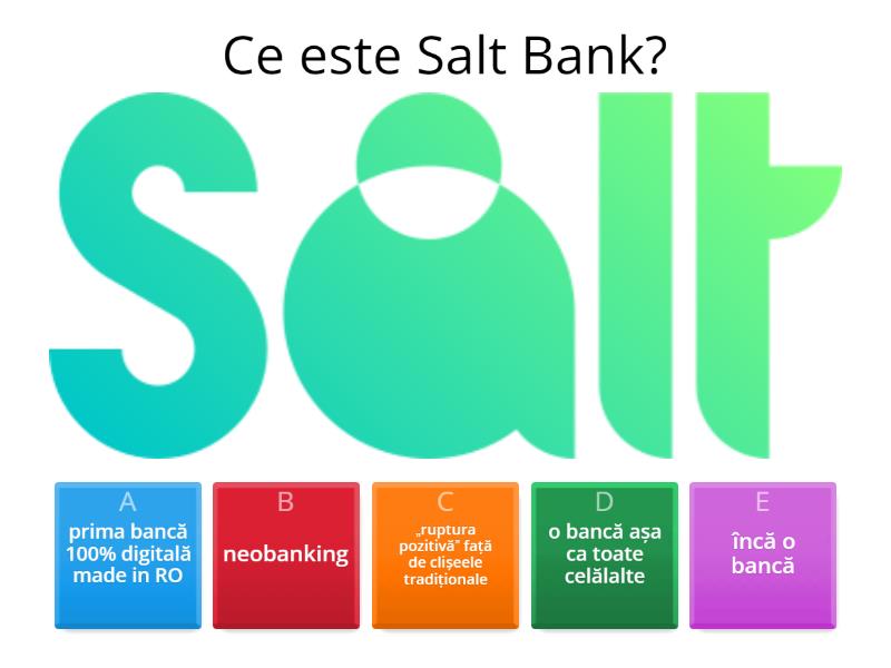 SALT BANK - Quiz