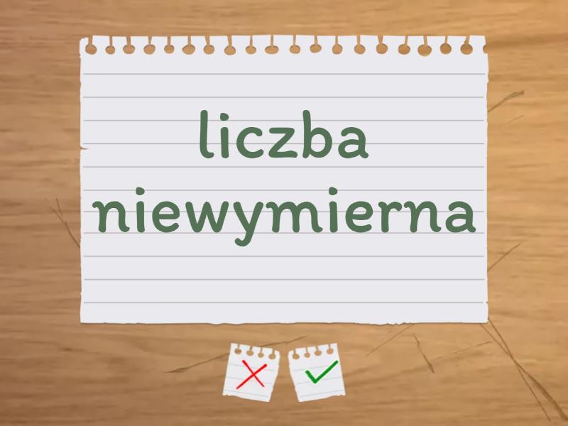 Types of numbers - Flash cards