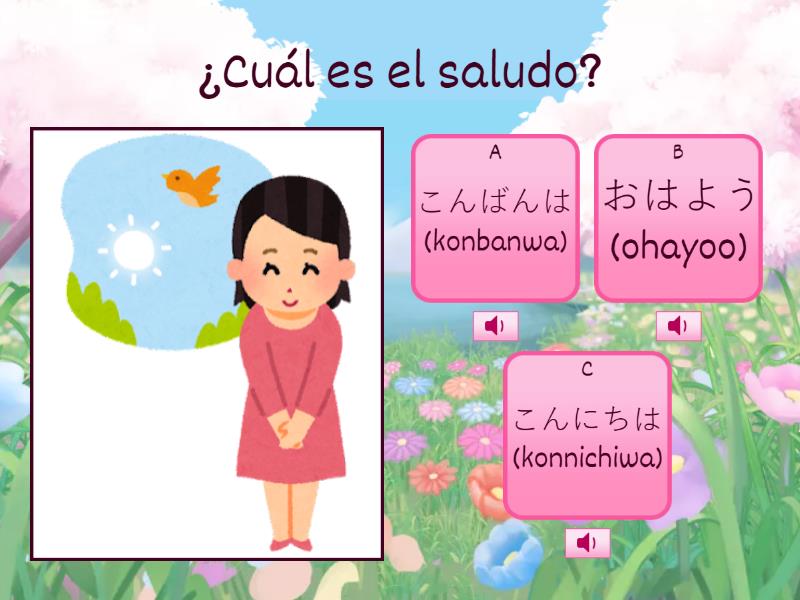 Vocabulario básico (japonés) - Quiz