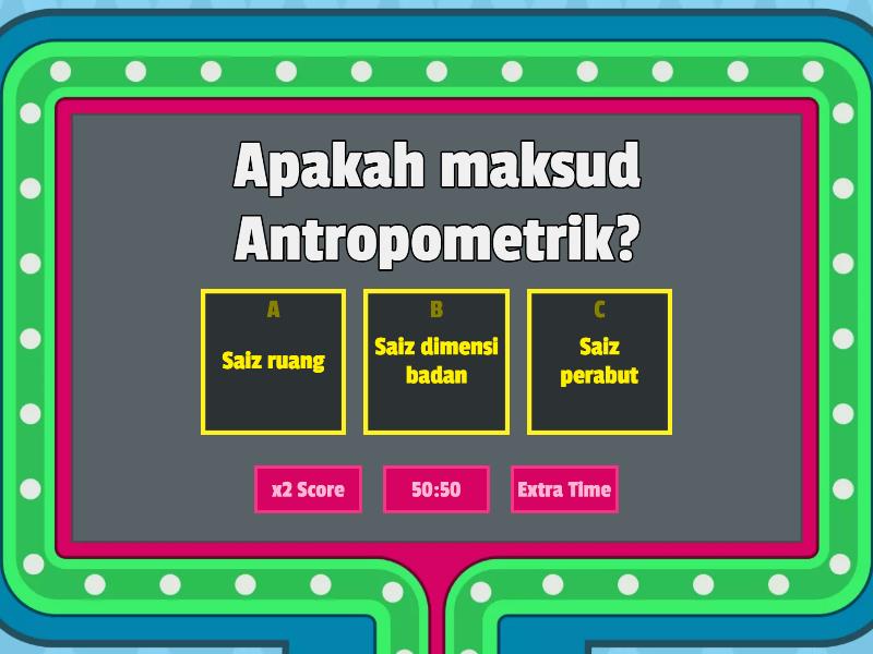 SENI REKA HIASAN DALAMAN - Gameshow quiz