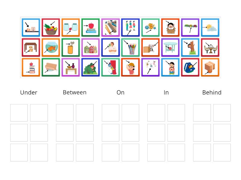 Preposition - Group sort