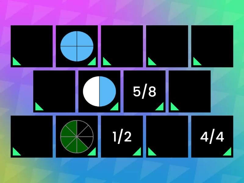 Fractions - Matching pairs