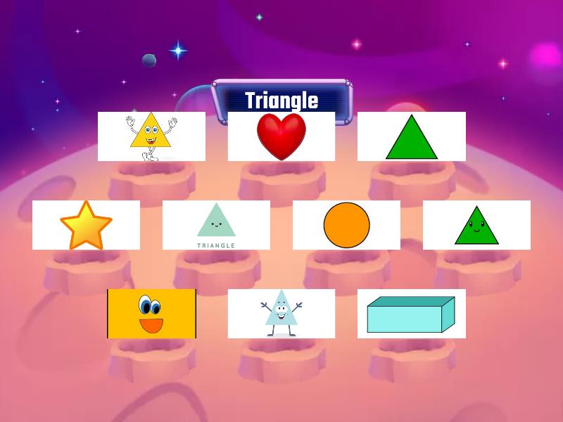 2D Shapes (Triangle) KG AAIS - Whack-a-mole