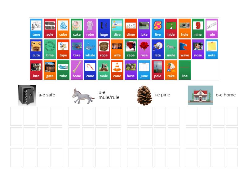VCE Words - Group sort