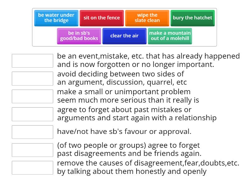 expresions based on arguments - Match up
