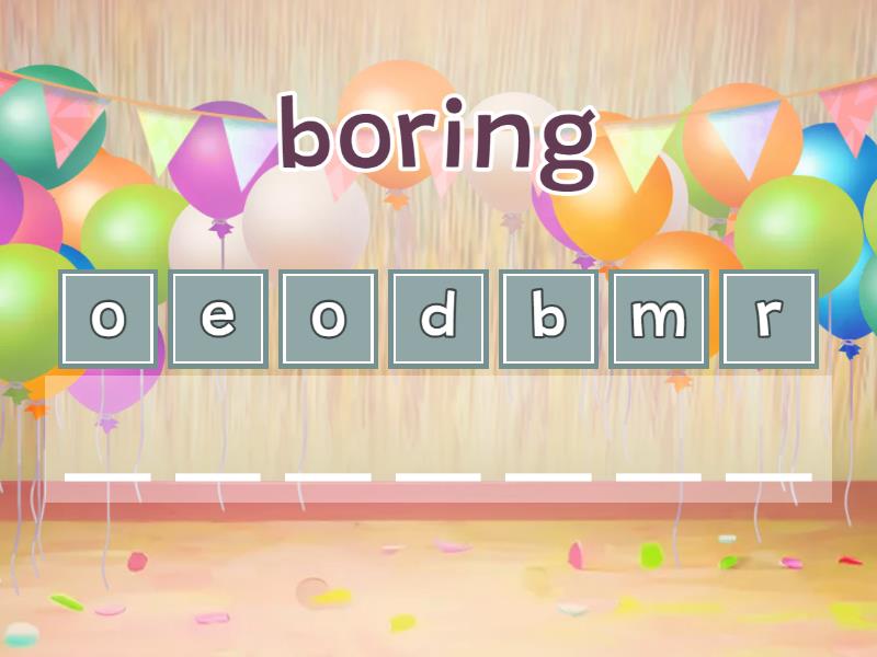 WORD FORMATION NOUNS Form 7 Unit 2 - Anagram