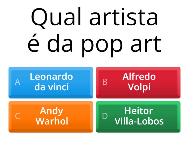 Pop art - Quiz