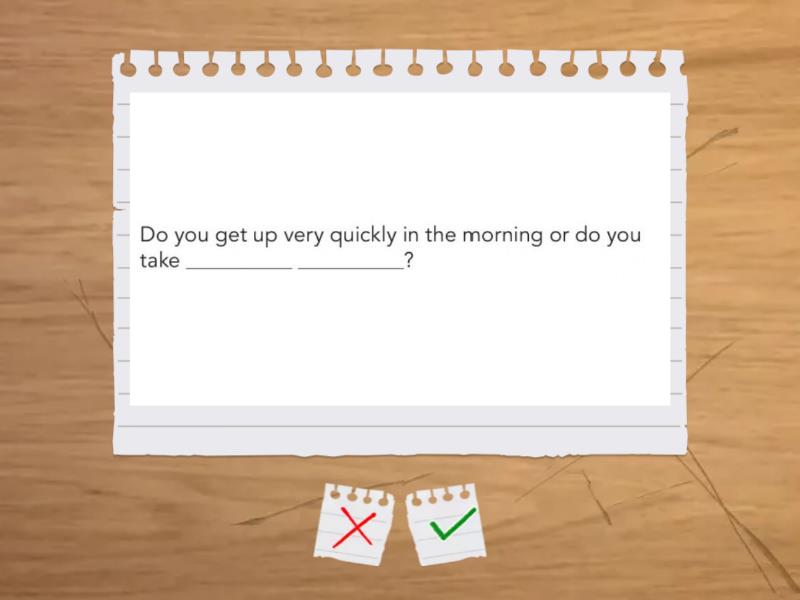TAKE - Flash cards