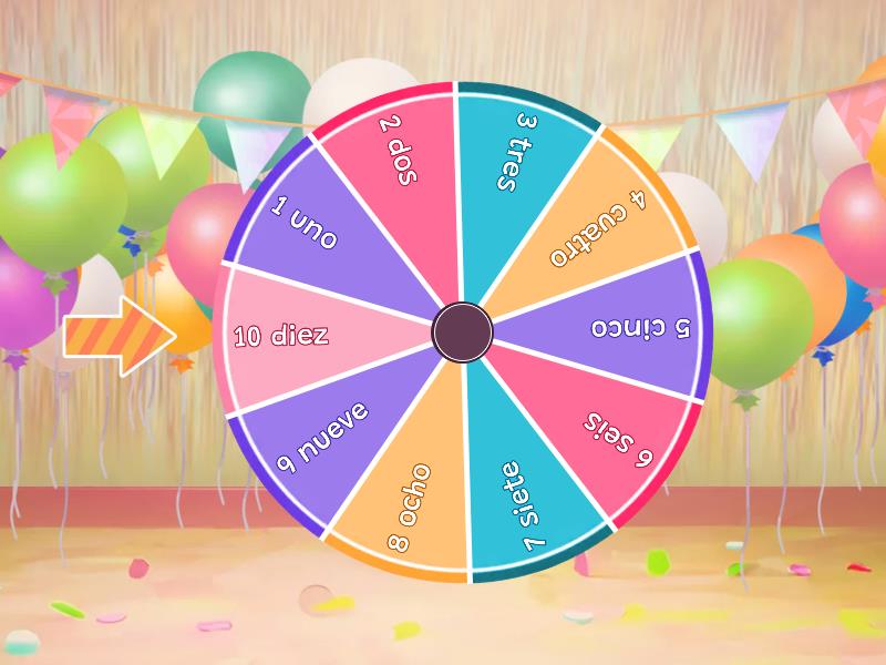 Bingo - Spin the wheel