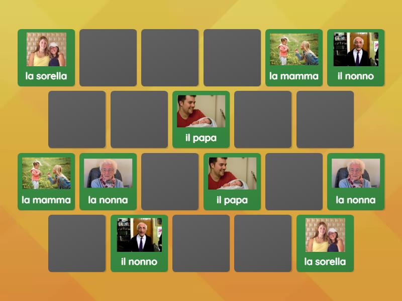 La Famiglia - Matching pairs