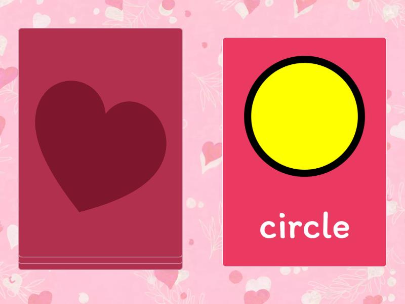 SHAPE GAMES - Speaking cards