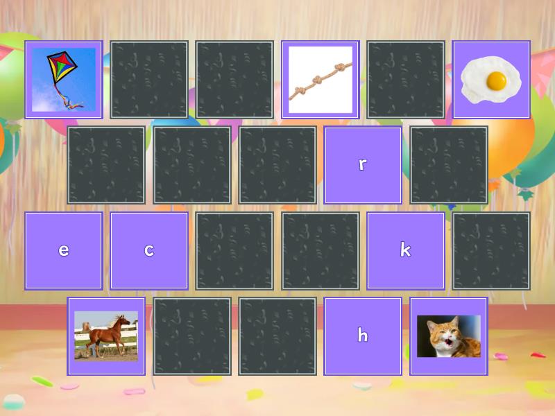 phonics set 2 match - Matching pairs