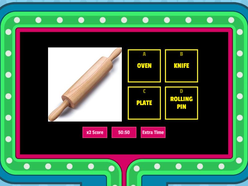 GAMESHOW Kitchen Utensils - Gameshow quiz