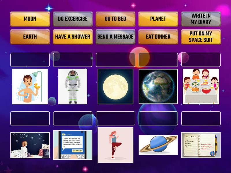 Vocabulary Unit 5 - Match up