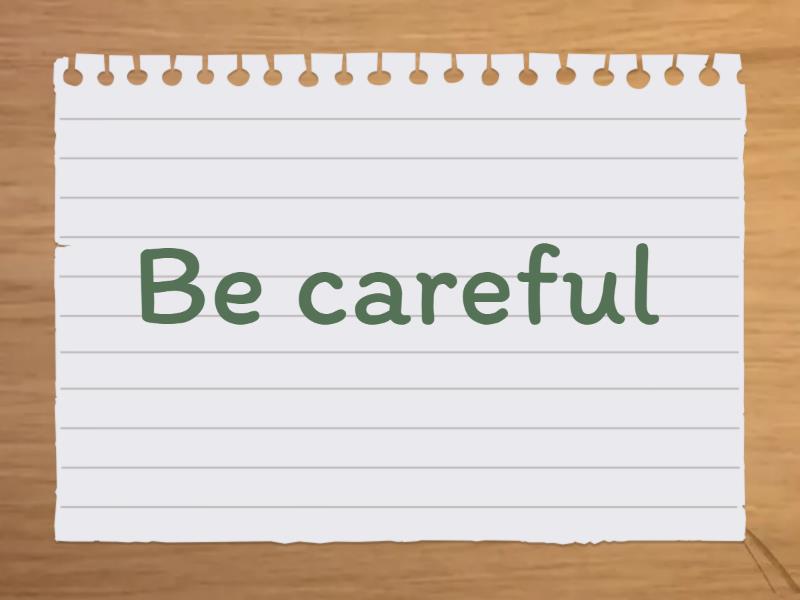 Unit2 Signs and Notices - Flash cards