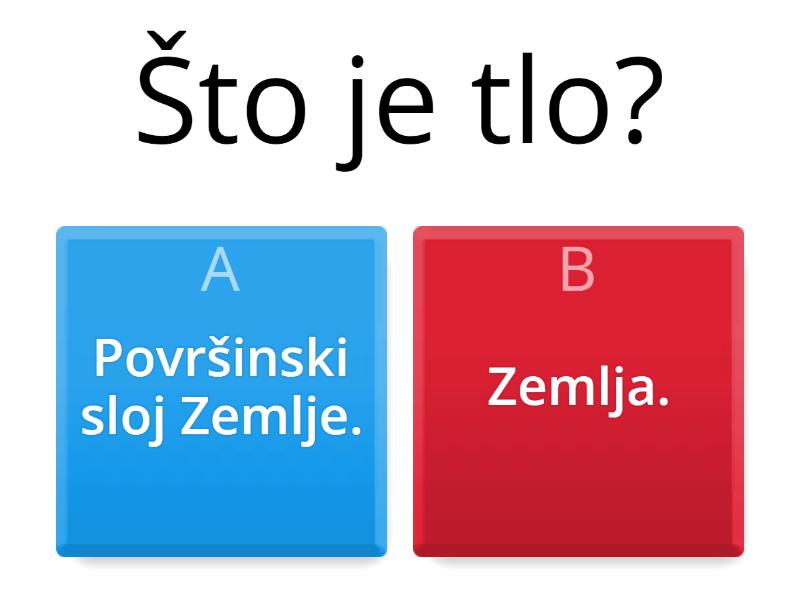 TLO (posebni program) - Quiz