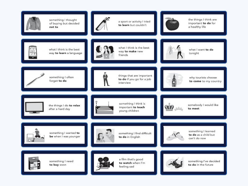 Speaking - Flip tiles