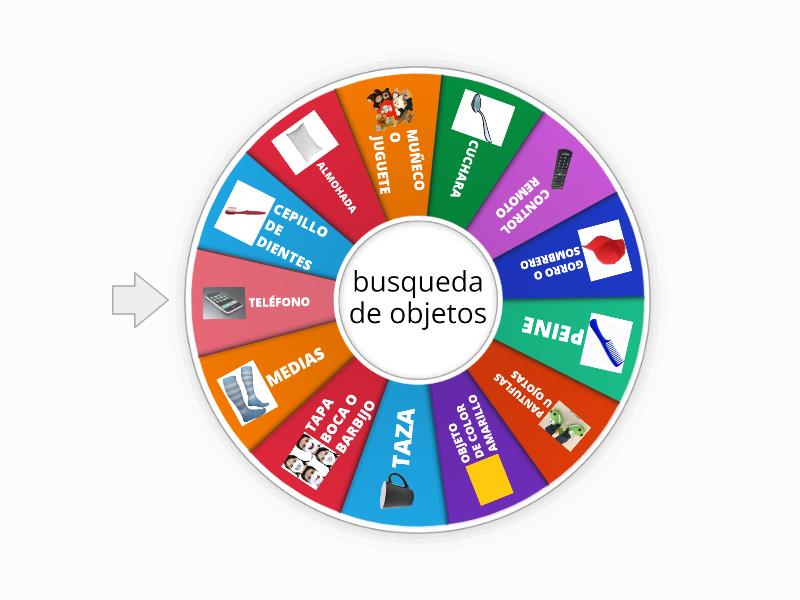 BUSCAR OBJETOS EN CASA - Random wheel