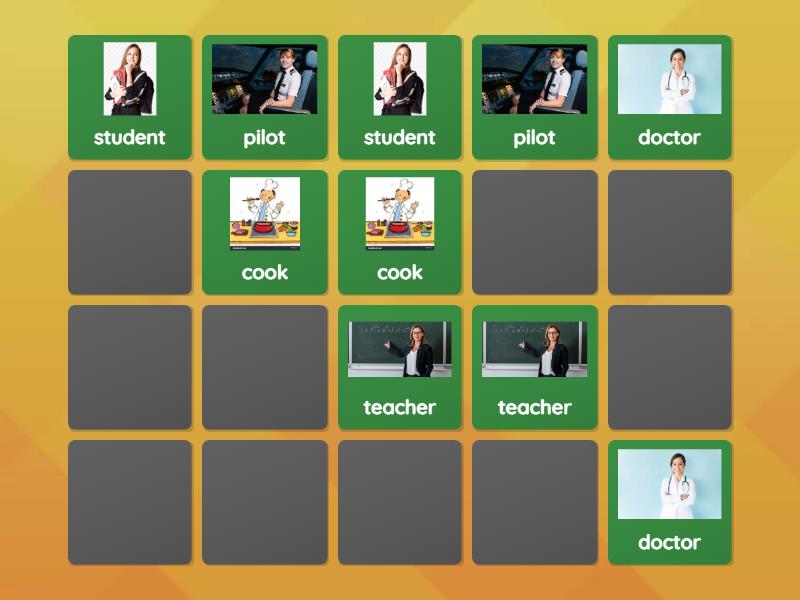 jobs - Matching pairs