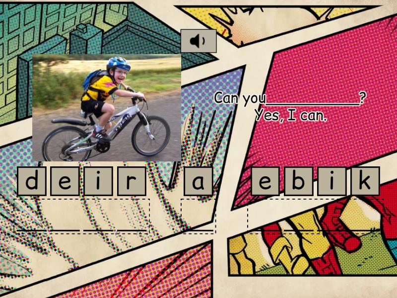 E4 - Unit 5 - structures - Anagram