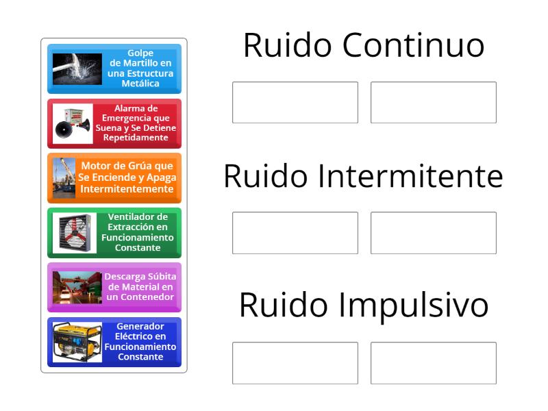 Clasificación de Patrones de Ruido en el Entorno Industrial - Group sort