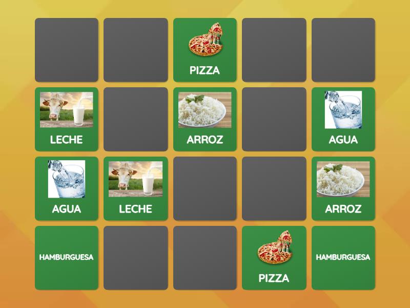 COMIDA - Matching pairs