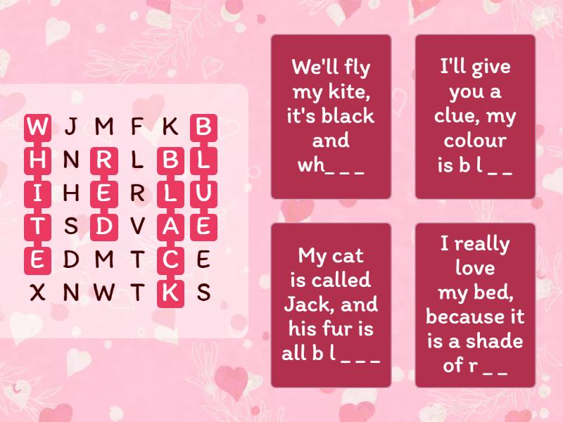 Introduction to Rhyme - Wordsearch