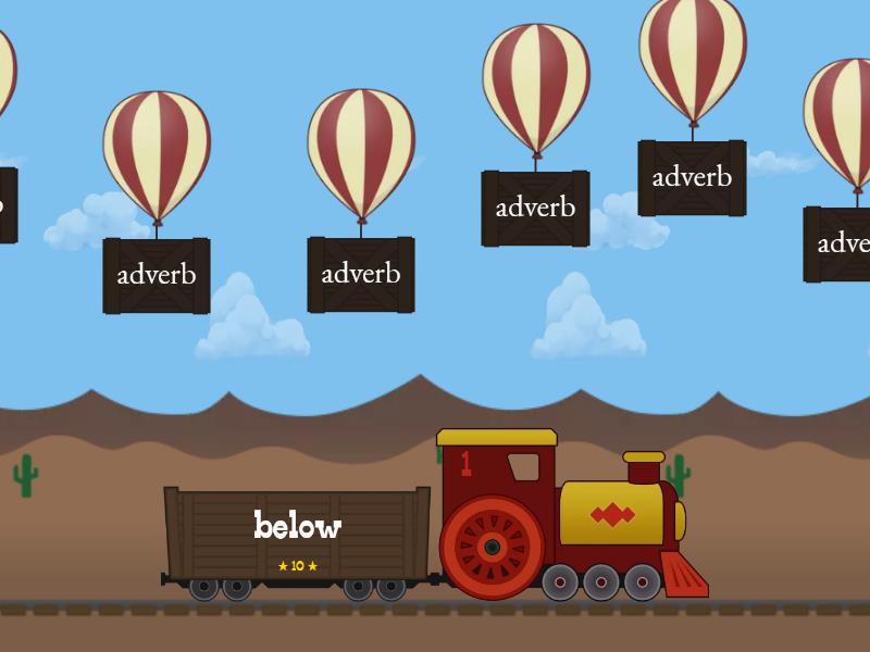 Noun, Verb, or Adverb? - Balloon pop