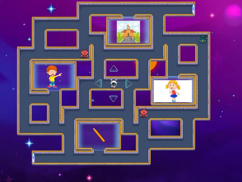 School chase - Maze chase